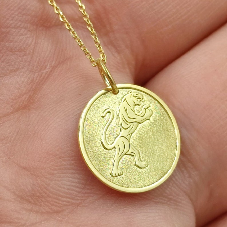 14k Solid Gold Puma Necklace Pesronalized Puma Pendant - Etsy
