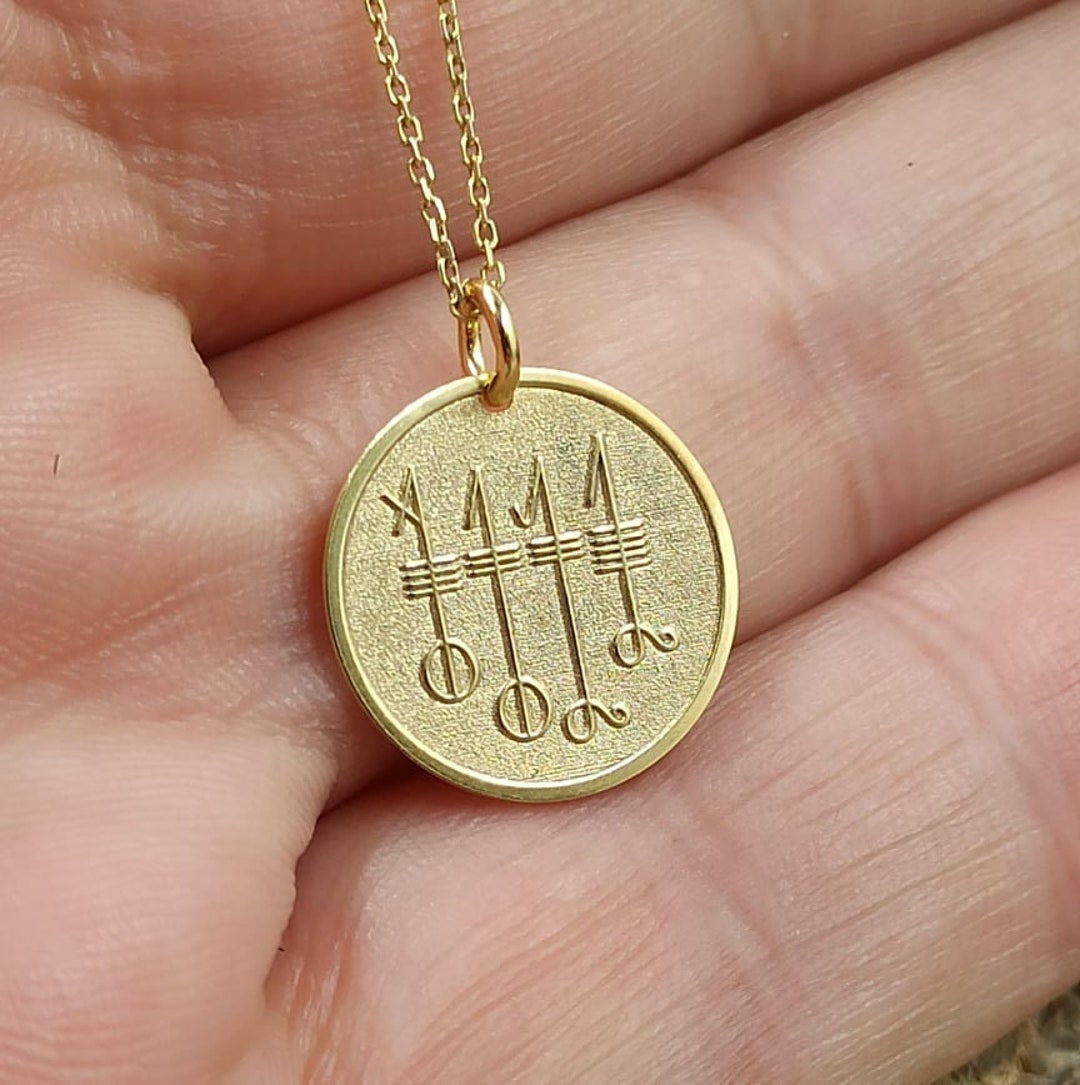 Viking Svefnthorn Solid Gold 14k,viking Svefnthorn, Symbols Viking ...