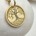 Tree of Life Solid Gold 14k,dainty Tree of Life,necklace for Gift ...