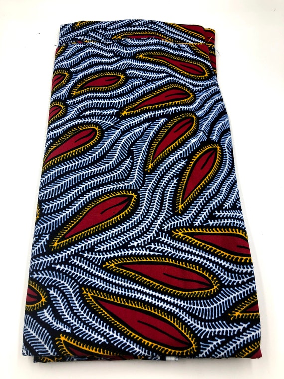 African Cloth-Ankara Waxed Cotton 2 yards AW7920 | Etsy