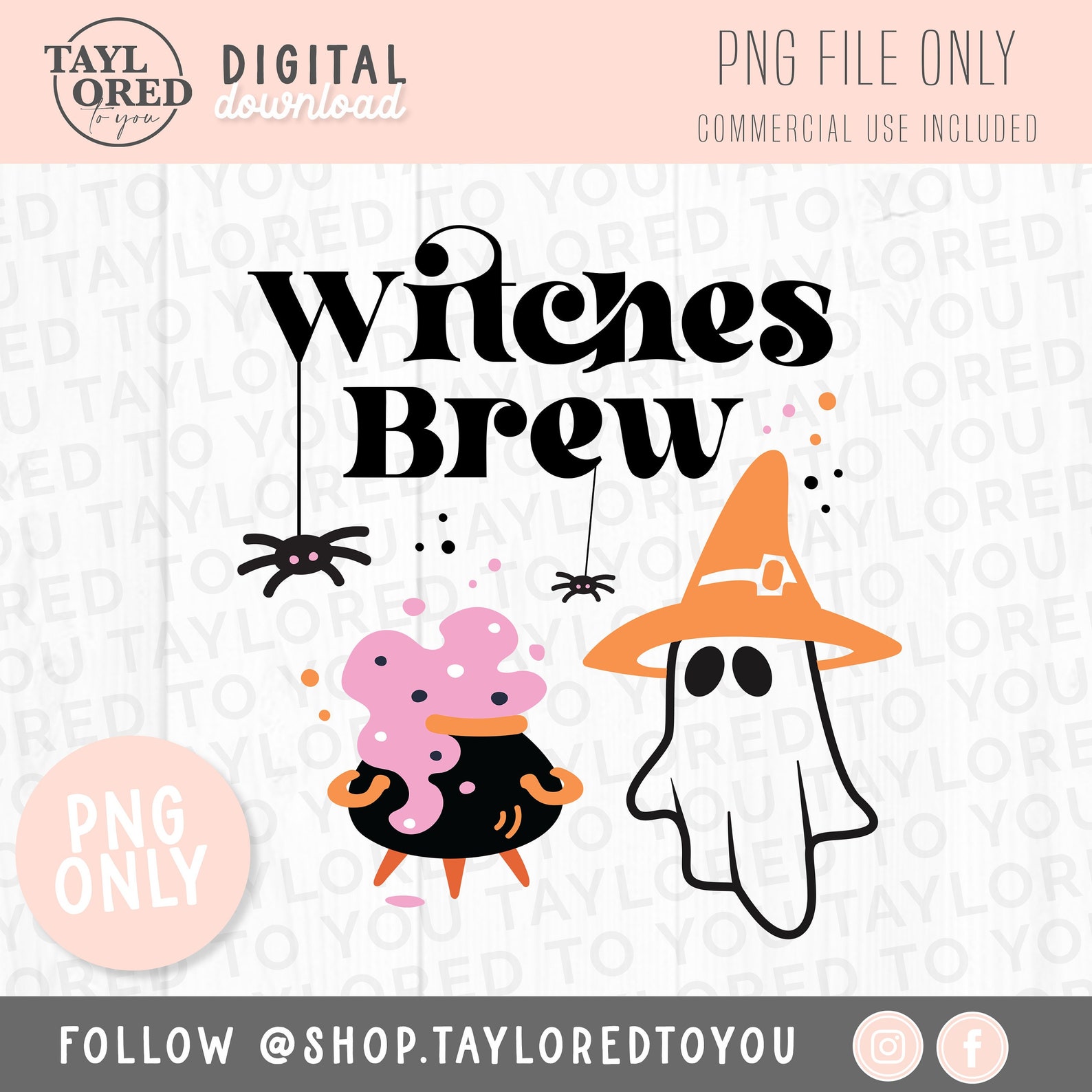 Witches Brew Halloween PNG - Halloween Sublimation Design Download ...
