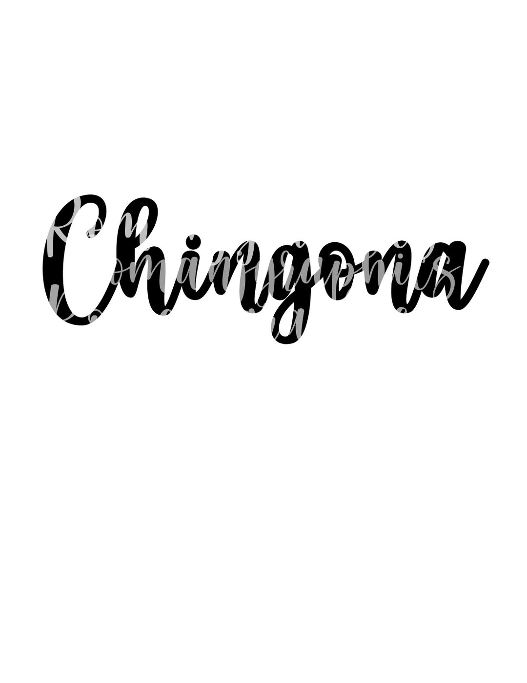 Chingona SVG; Cricut Svg; Silhouette Svg; Chingona - Etsy