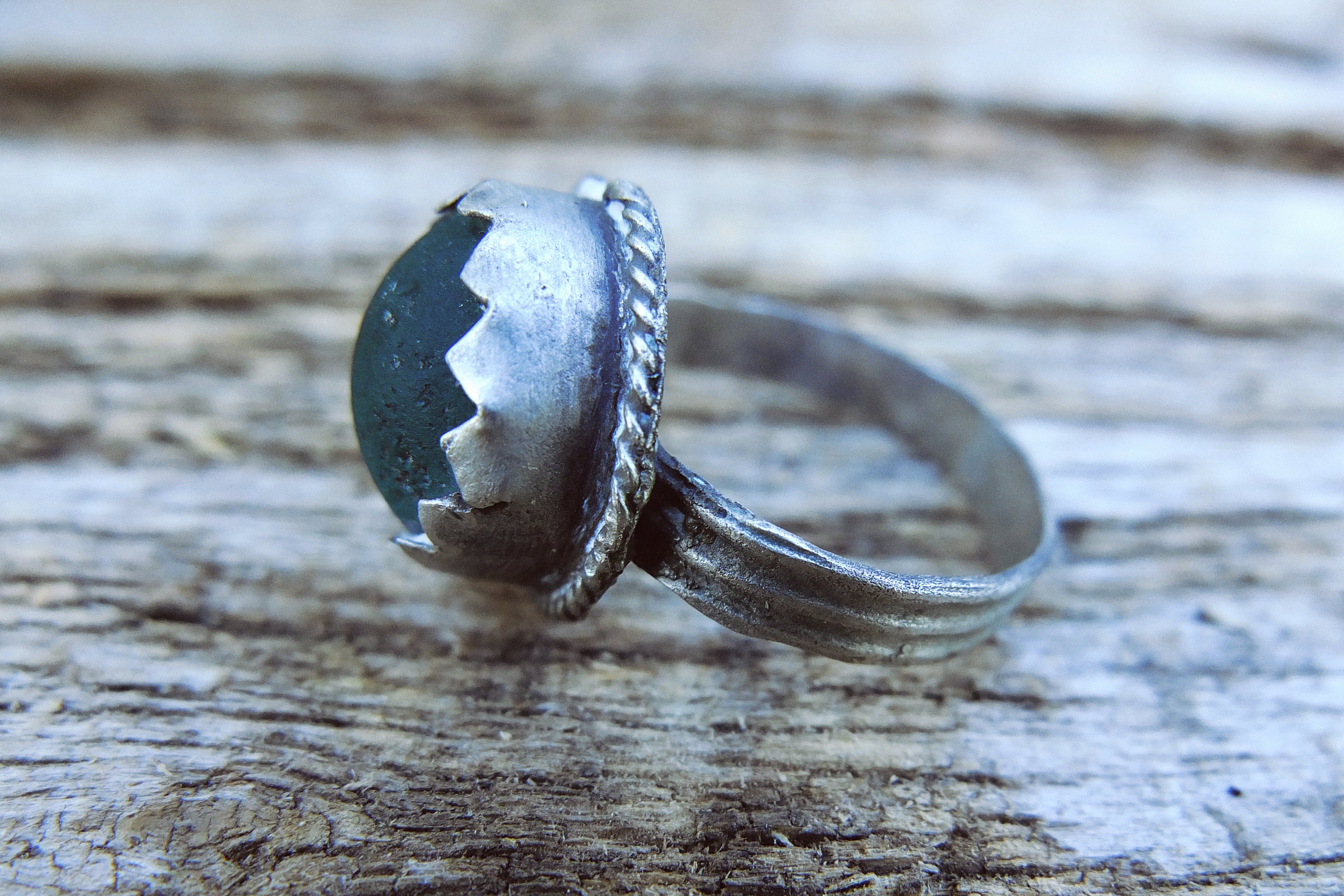 Medieval Silver Ring Large Antique Ring Genuine Ancient - Etsy