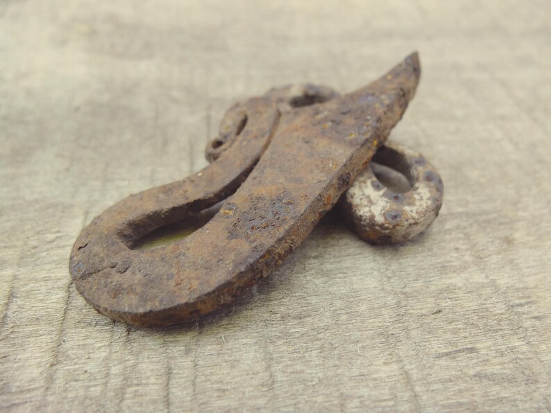 Set of 2 Authentic Antique Fire Strikers, Old Hand Forged Firesteel ...