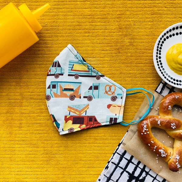 Pizza Face Mask - Etsy