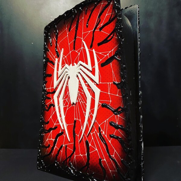 Ps5 Spiderman Plate - Etsy