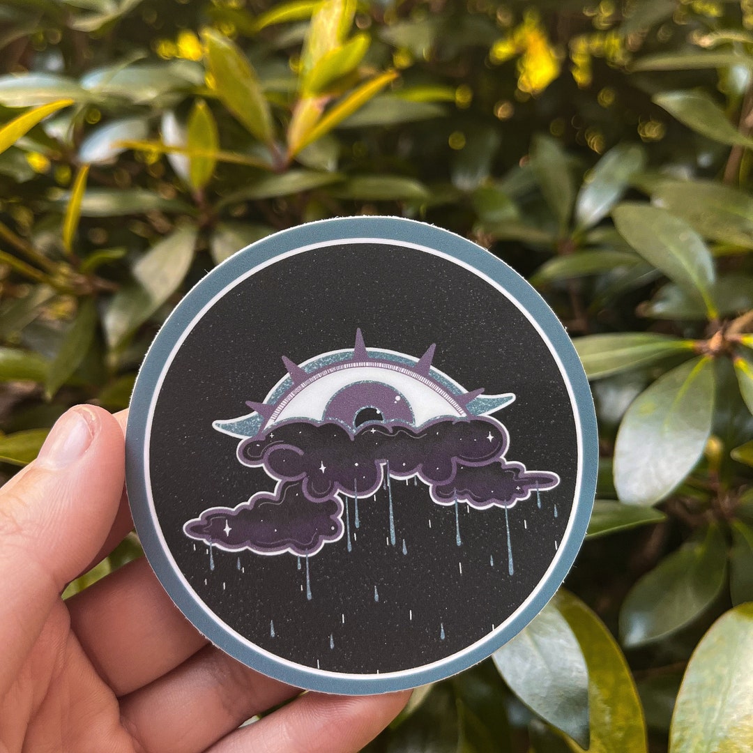Cloudy Eye Sticker - Etsy