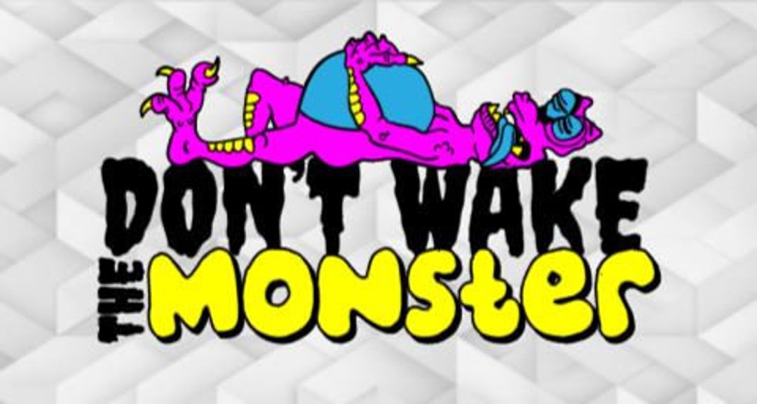 Don't Wake the Monster Digital File SVG JPG PNG - Etsy