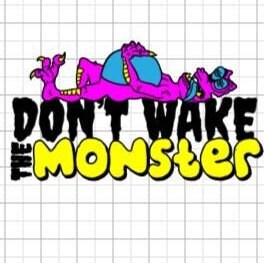 Don't Wake the Monster Digital File SVG JPG PNG - Etsy