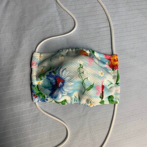 Spring Pattern Cloth Face Mask - Etsy