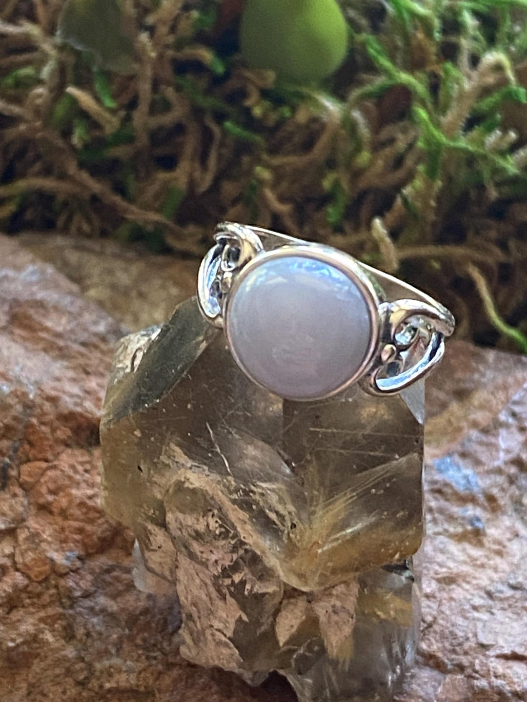 Ellensburg Blue Agate Ring - Etsy