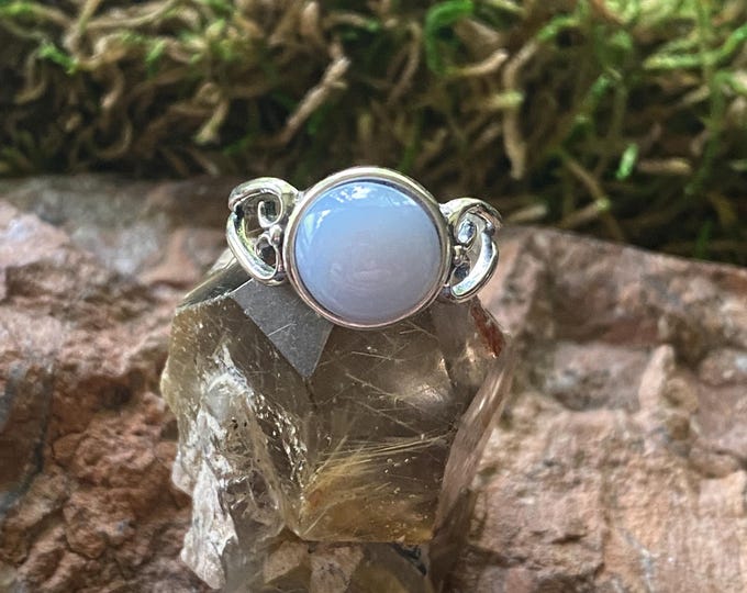 Ellensburg Blue Agate Ring - Etsy