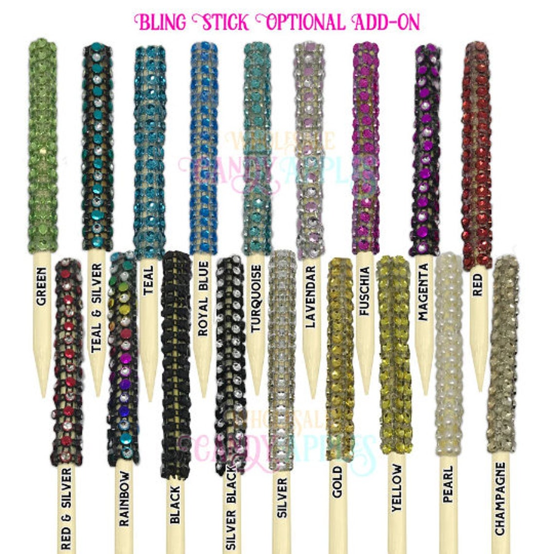 Light Pink Hard Candy Apples 1 Dozen - Etsy