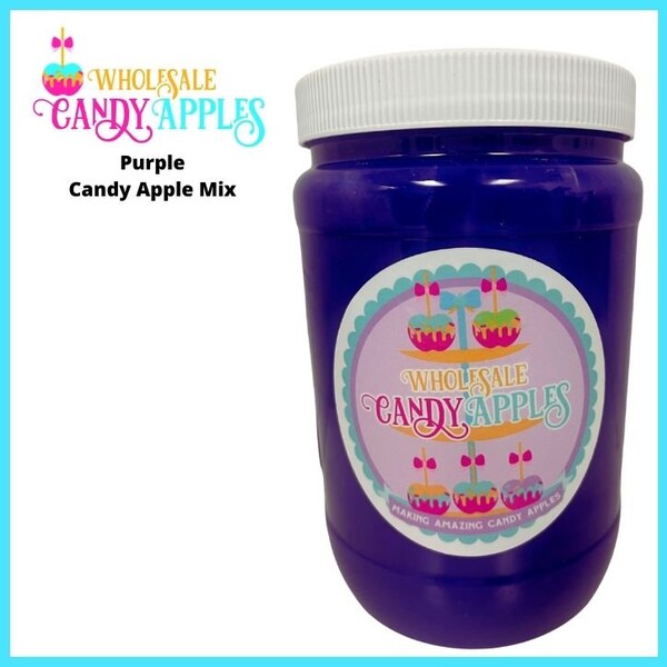 Purple Candy Apple - Etsy