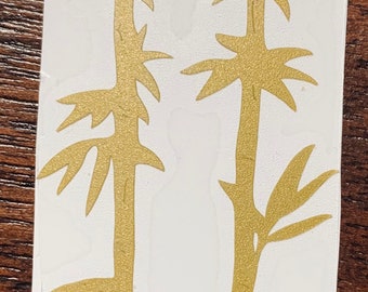 Bamboo Laptop Decal - Etsy