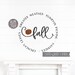 DIGITAL FILES - Svg, Dxf, Png "fall" Round Sign Svg, Circle Sign Svg ...