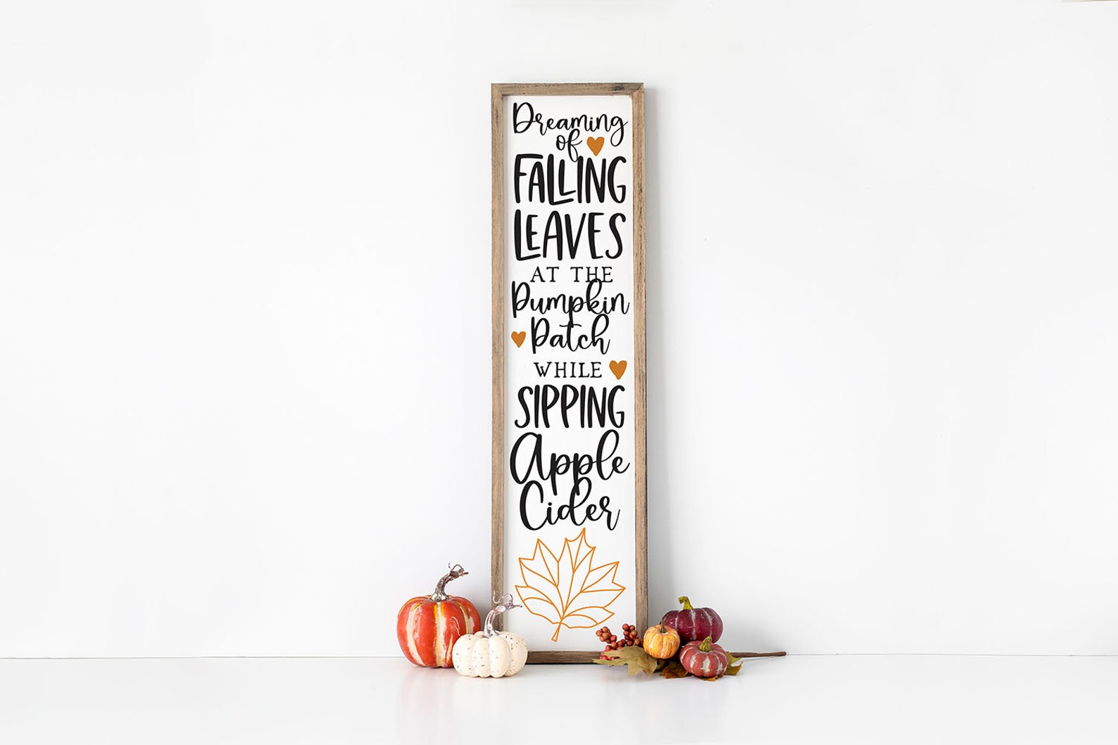 DIGITAL FILES Svg Dxf Png Autumn Vertical Sign SVG Bundle - Etsy