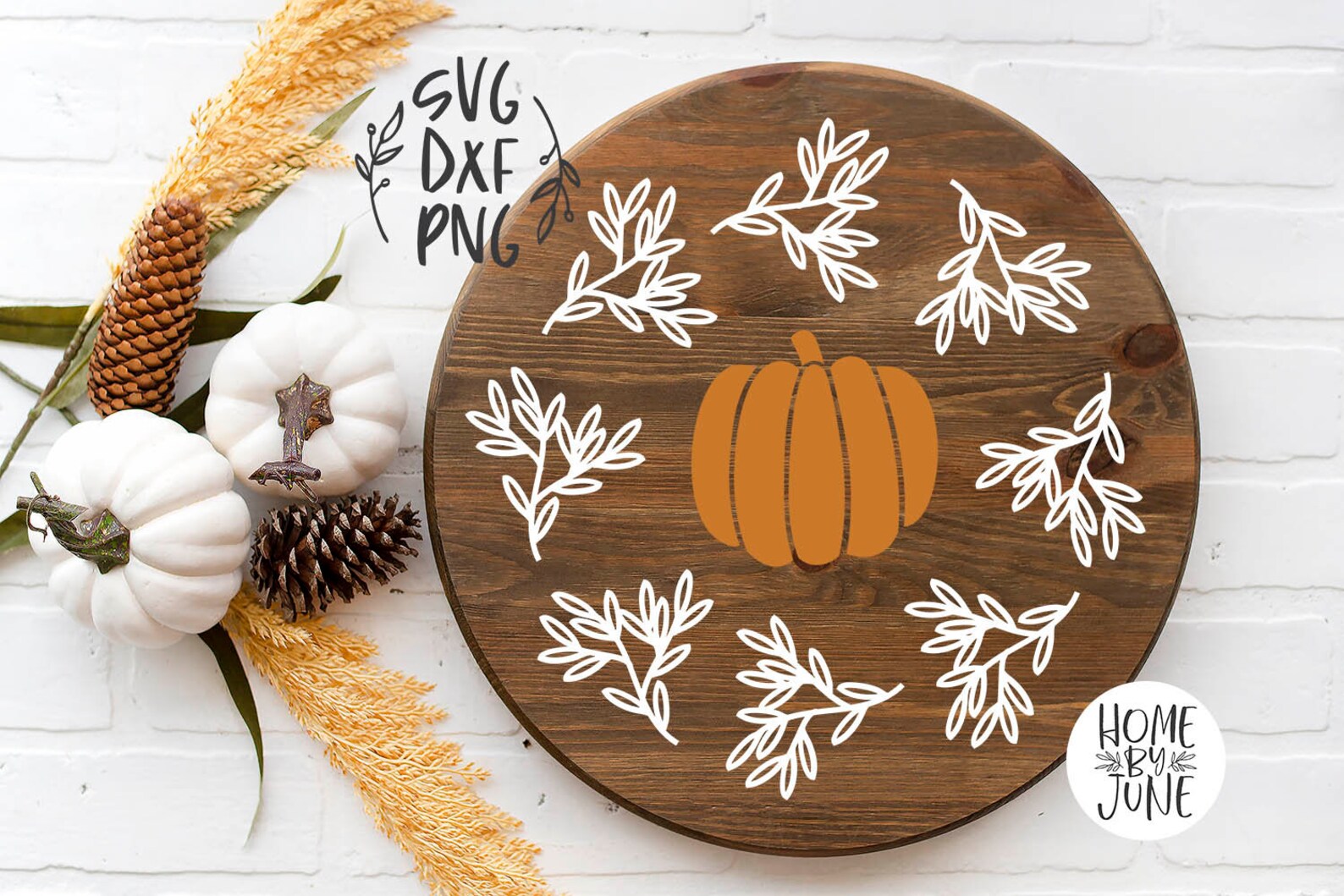 DIGITAL FILES Svg, Dxf, Png Fall Round/circle Sign Bundle, Autumn Decor ...