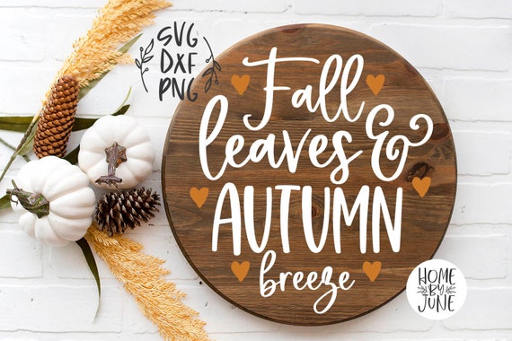 DIGITAL FILES Svg Dxf Png fall Leaves & Autumn | Etsy