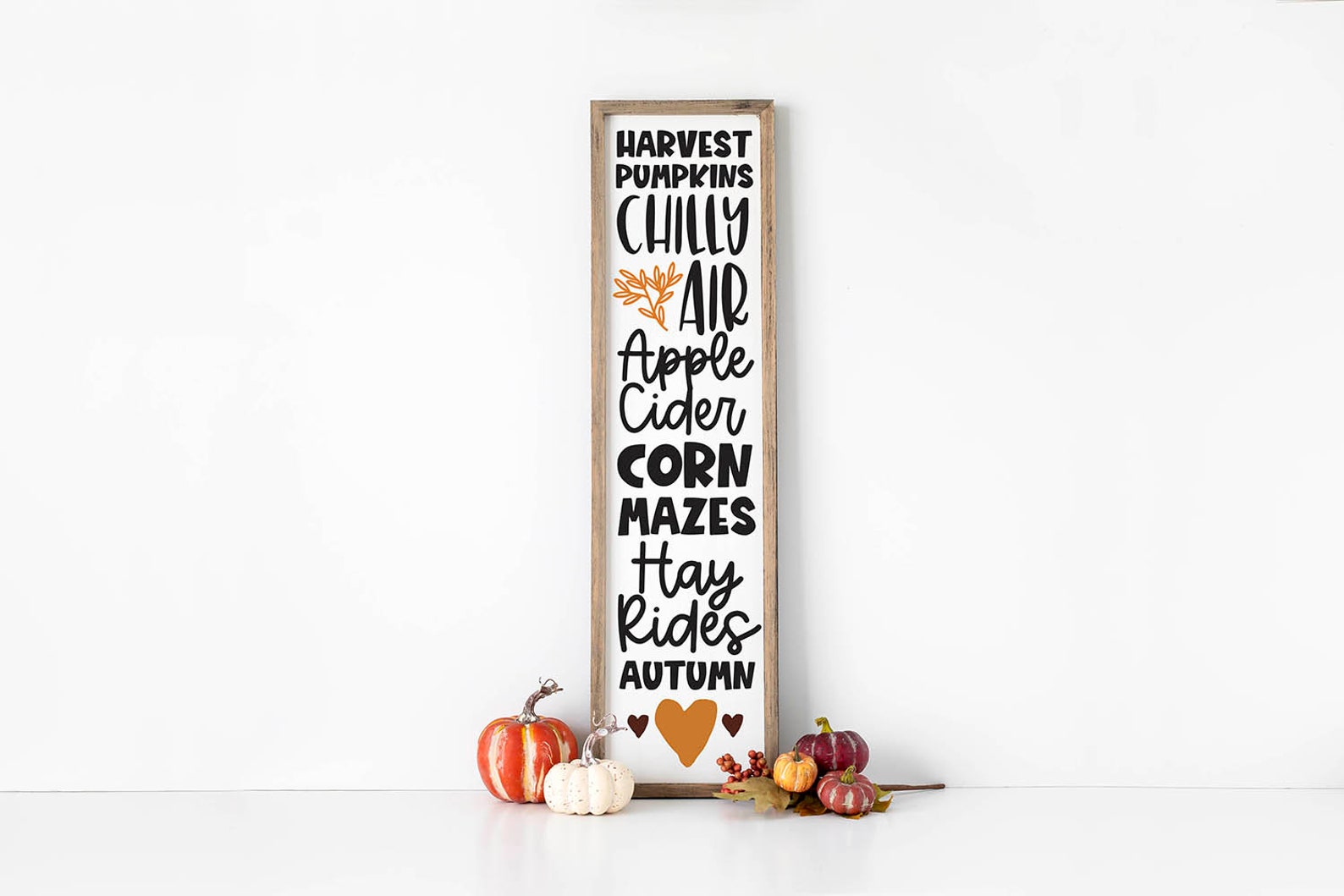 DIGITAL FILES Svg Dxf Png Autumn Vertical Sign SVG Bundle - Etsy