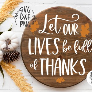 DIGITAL FILES - Svg, Dxf, Png Fall Round/circle Sign Bundle, Autumn ...