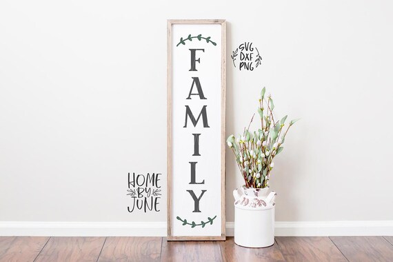 DIGITAL FILES Svg Dxf Png family Home Porch | Etsy