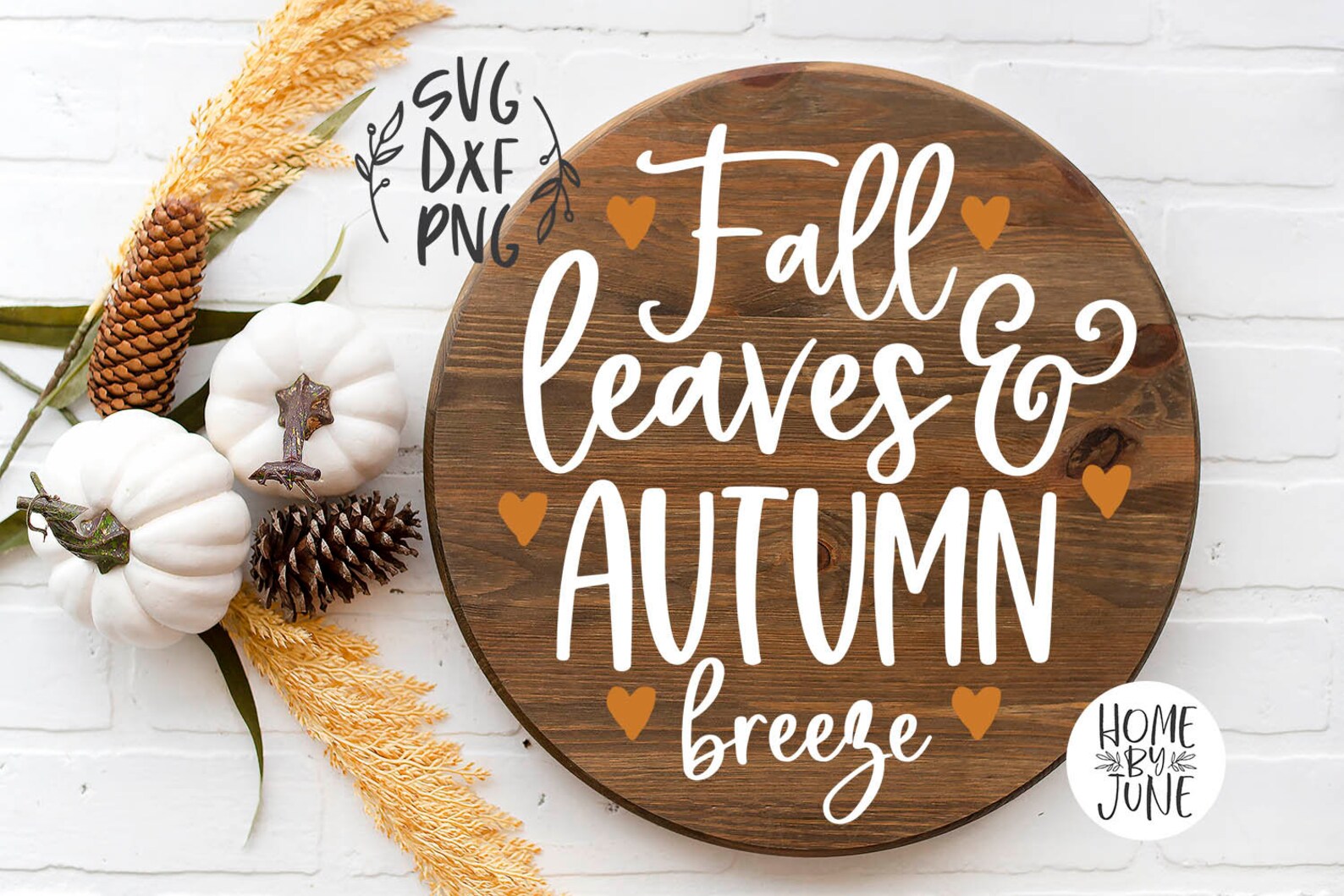 DIGITAL FILES Svg, Dxf, Png Fall Round/circle Sign Bundle, Autumn Decor ...