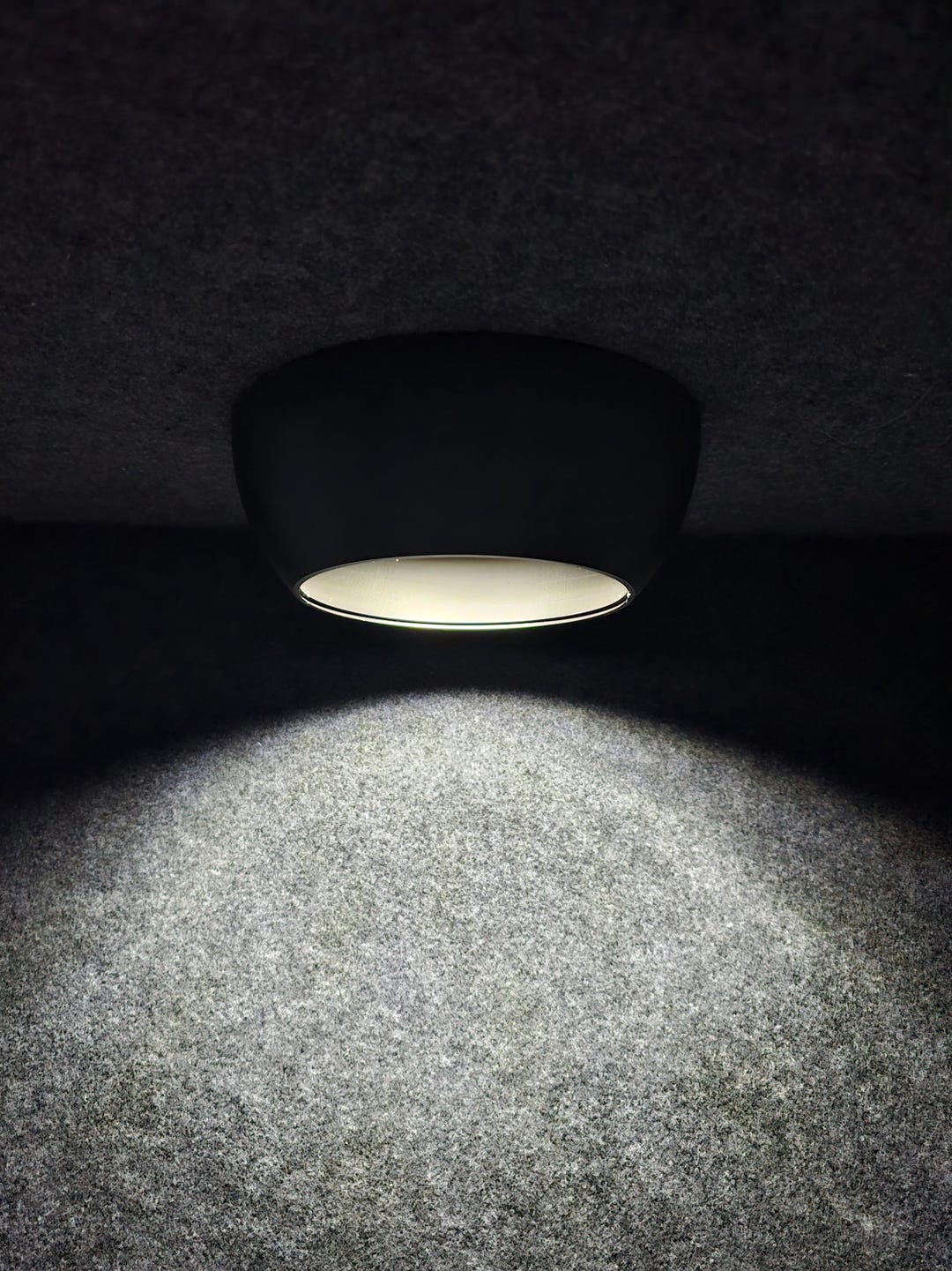 Full Dome - 3d Printed Recessed Light Deflector Shade - Glare Reducer ...