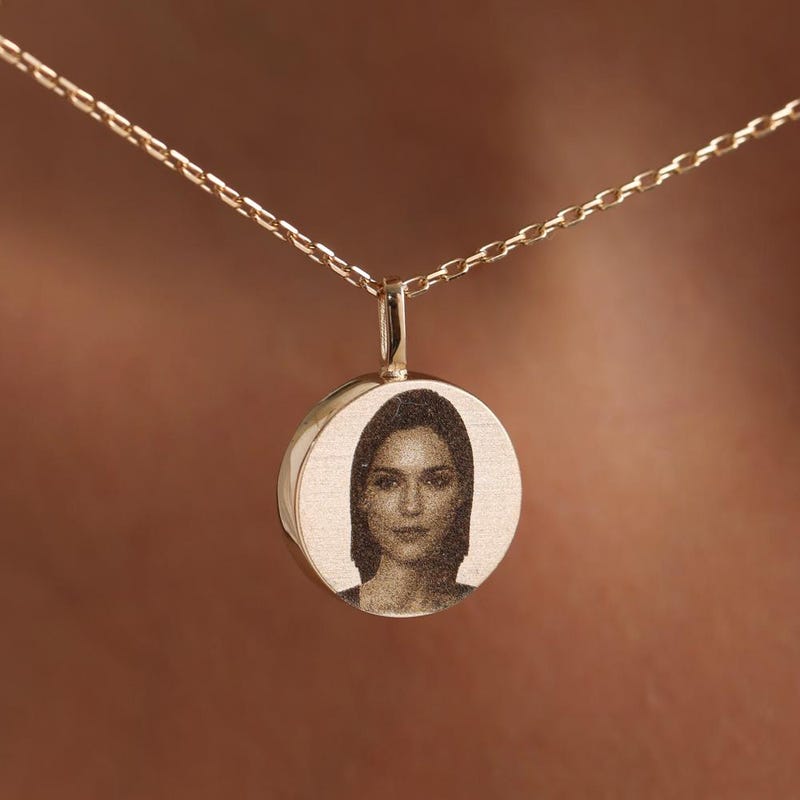 Ash Fingerprint Necklace - Etsy