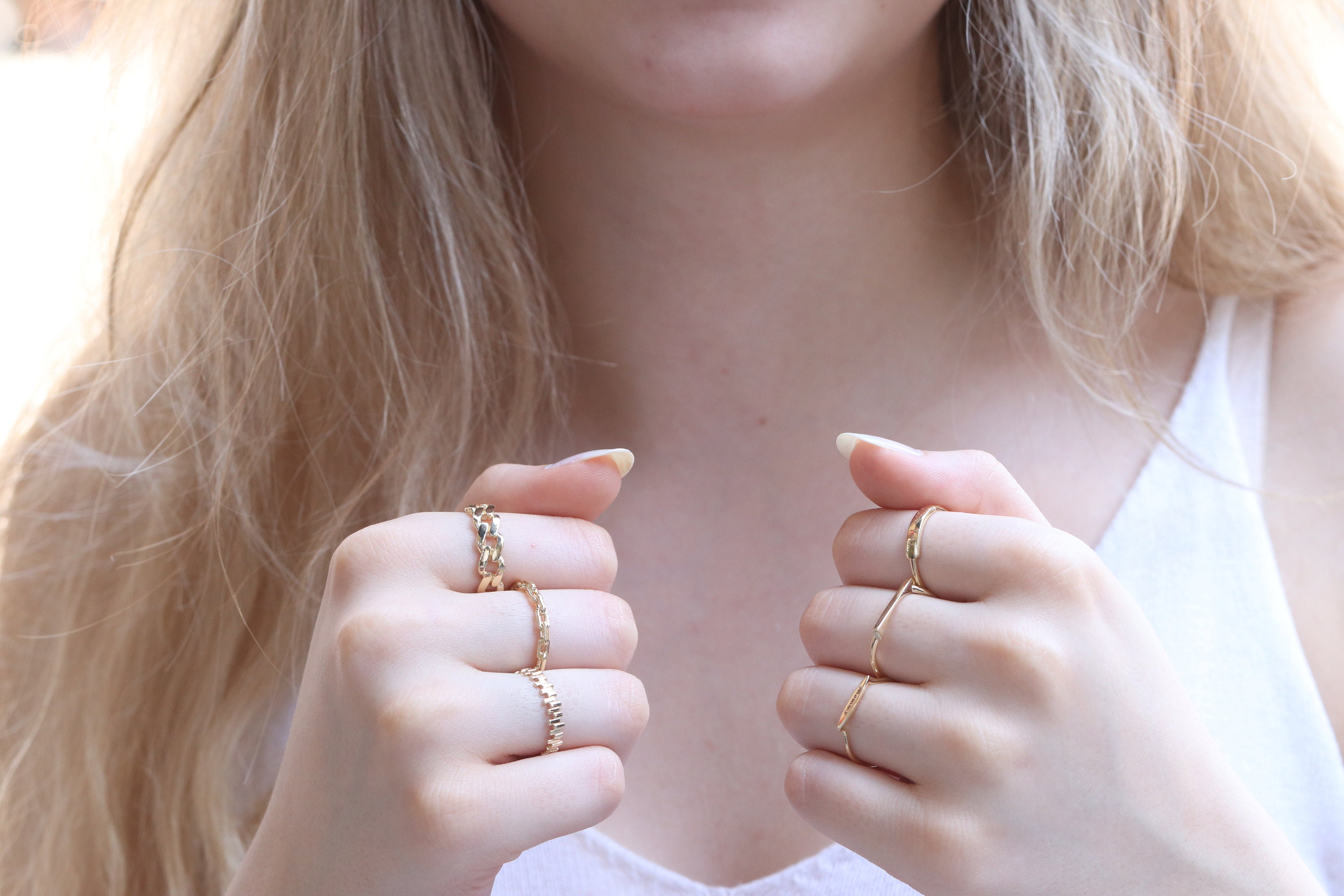 14k & 18k Gold Signet Ring / Gold Flat Signet Ring / Handmade | Etsy