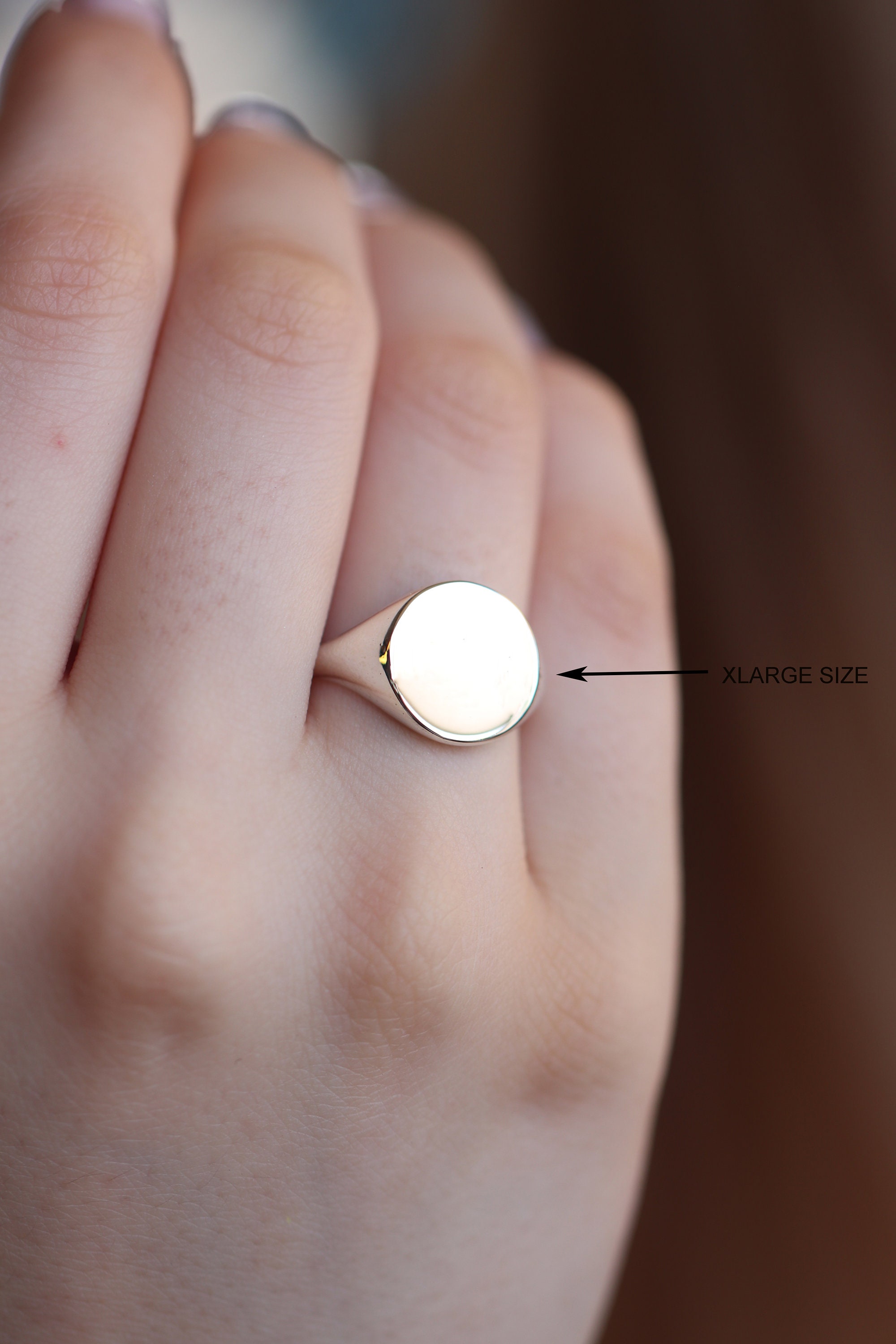 14k & 18k Gold 3D Engraved Signet Ring / Custom Design Signet Ring / 3D ...