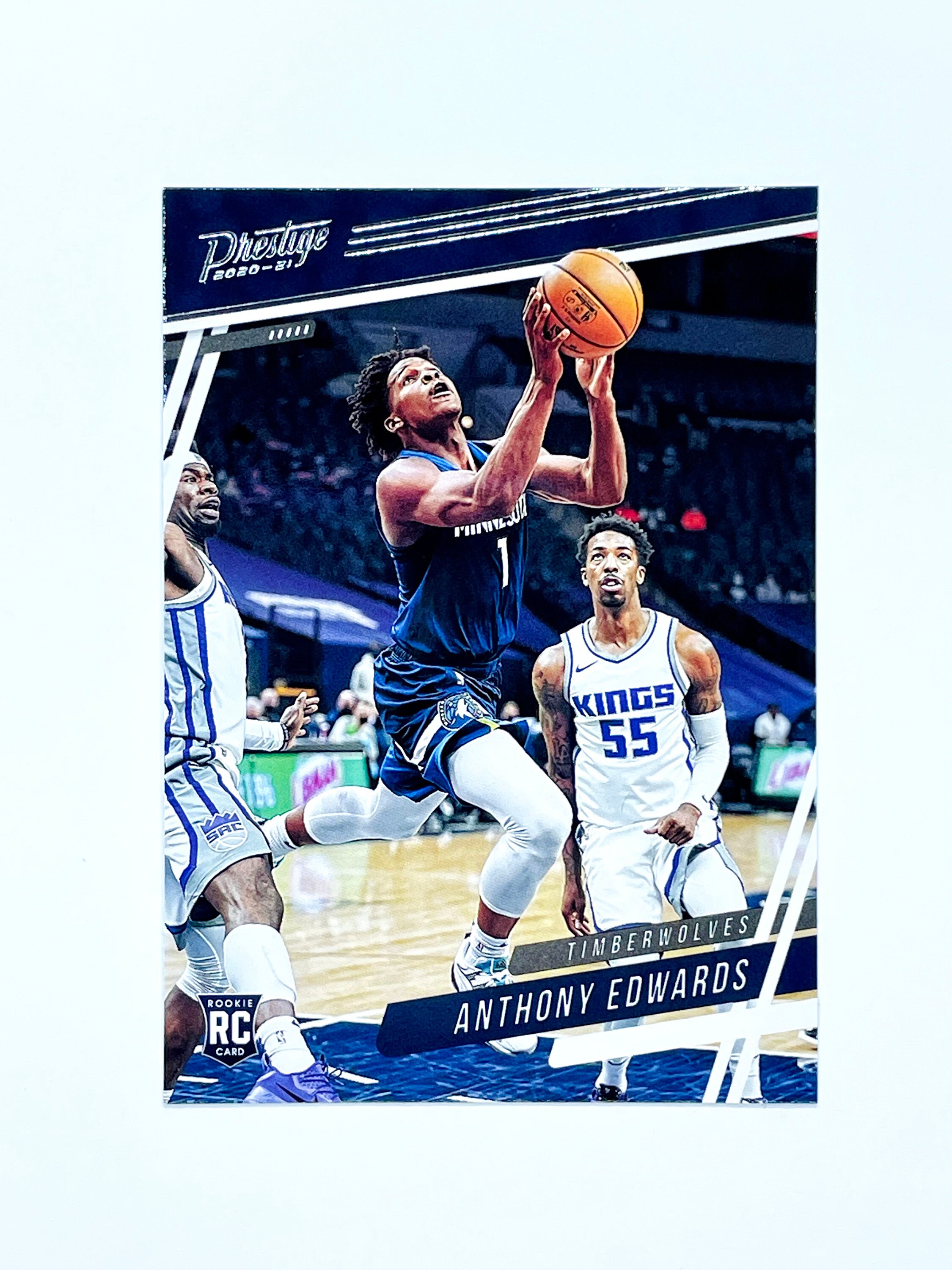 Anthony Edwards Rookie Card 2021 Chronicles Prestige Green & | Etsy