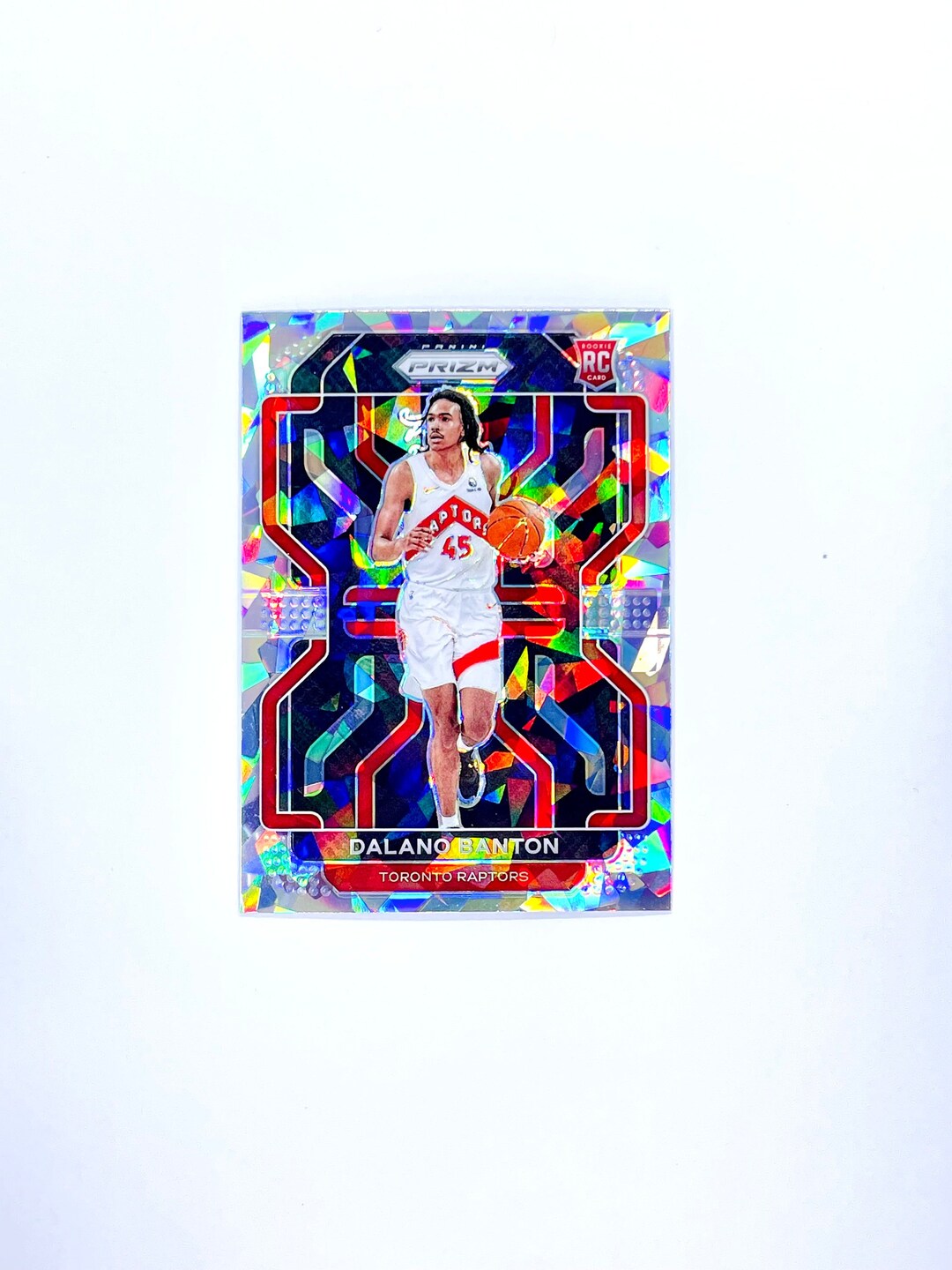 Delano Banton Rookie Card 2022 Panini Prizm Cracked Ice Parallel 328 - Etsy