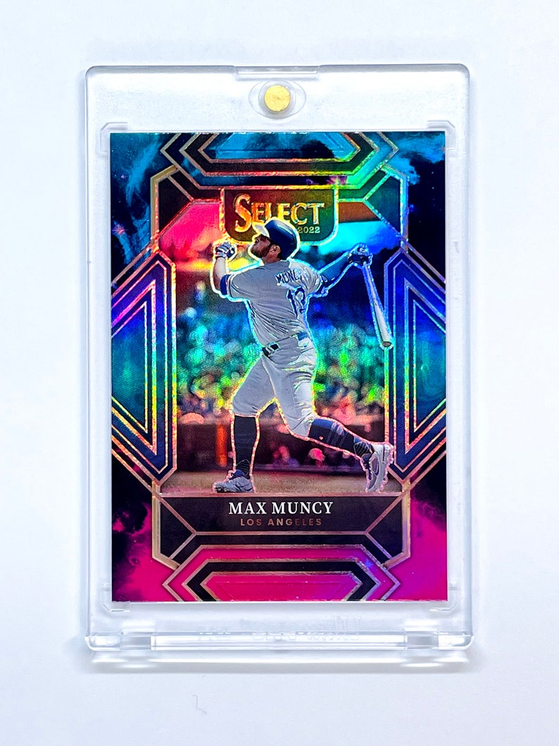 Max Muncy 2022 Select Diamond Level Ultra Rare Cosmic Parallel - Etsy