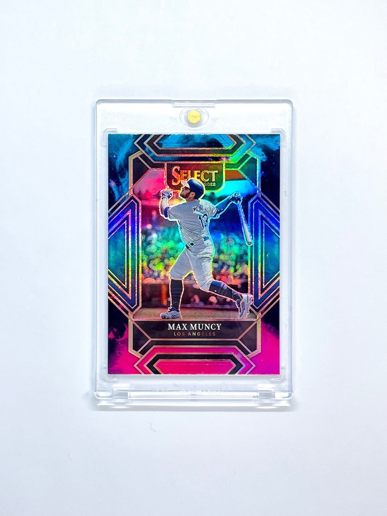 Max Muncy 2022 Select Diamond Level Ultra Rare Cosmic Parallel - Etsy