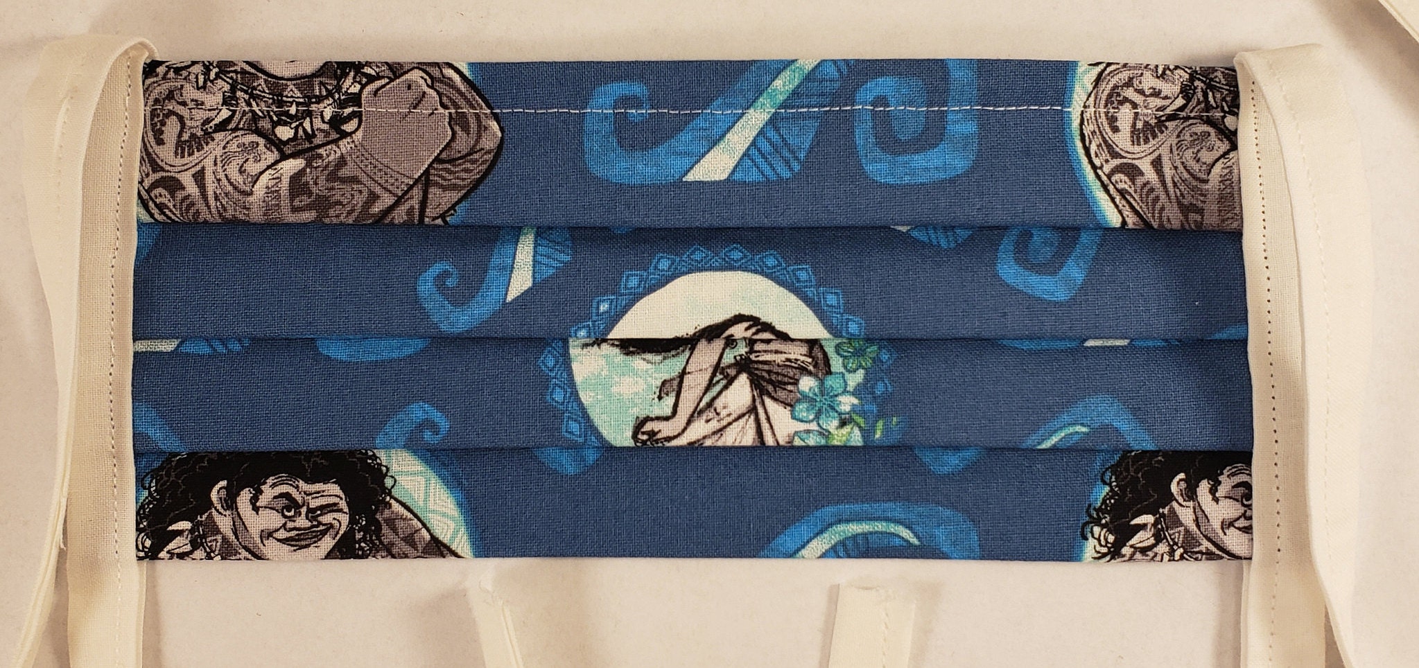 Face Mask moana Inspired Facemask 100% Cotton With | Etsy