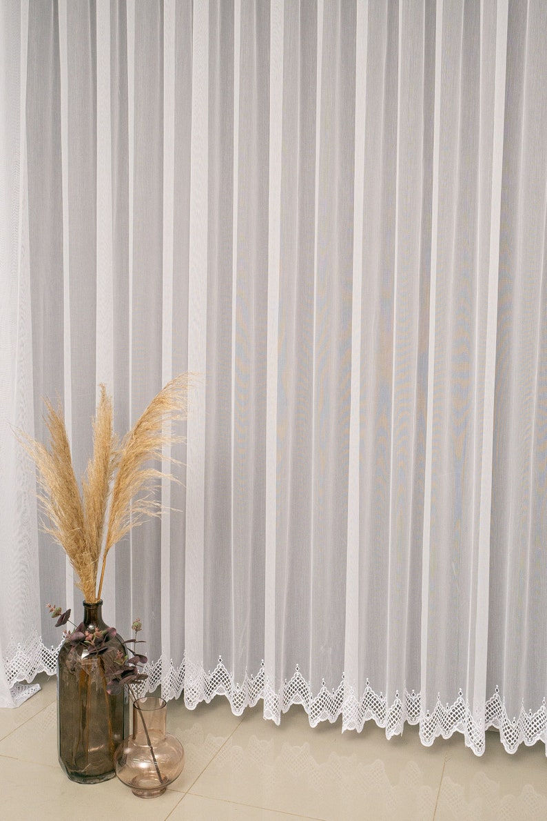 SHEER CURTAINS, Luxurious Bamboo-based Tulle (T800), Classic Curtains ...