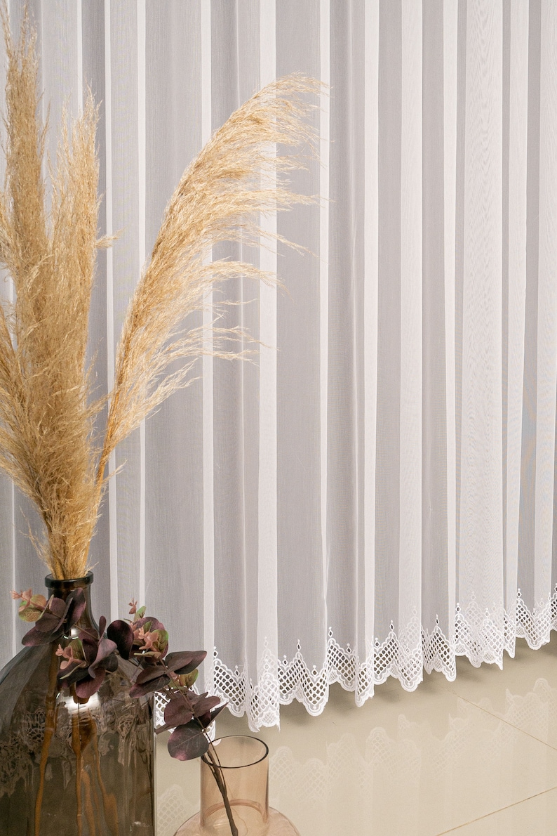 SHEER CURTAINS, Luxurious Bamboo-based Tulle (T800), Classic Curtains ...