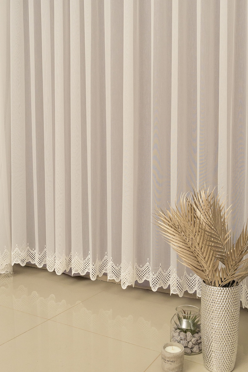 SHEER CURTAINS, Luxurious Bamboo-based Tulle (T800), Classic Curtains ...