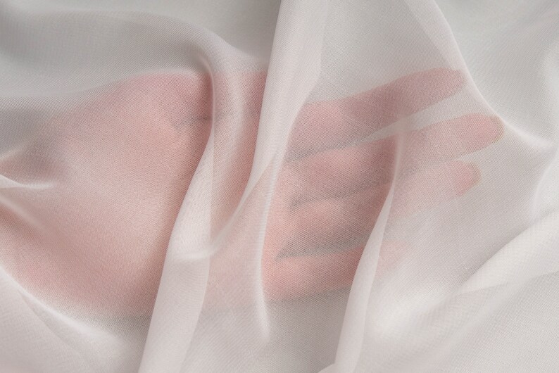 White Sheer Curtain, White Sheer Curtain, Soft White Curtains, Bedroom ...