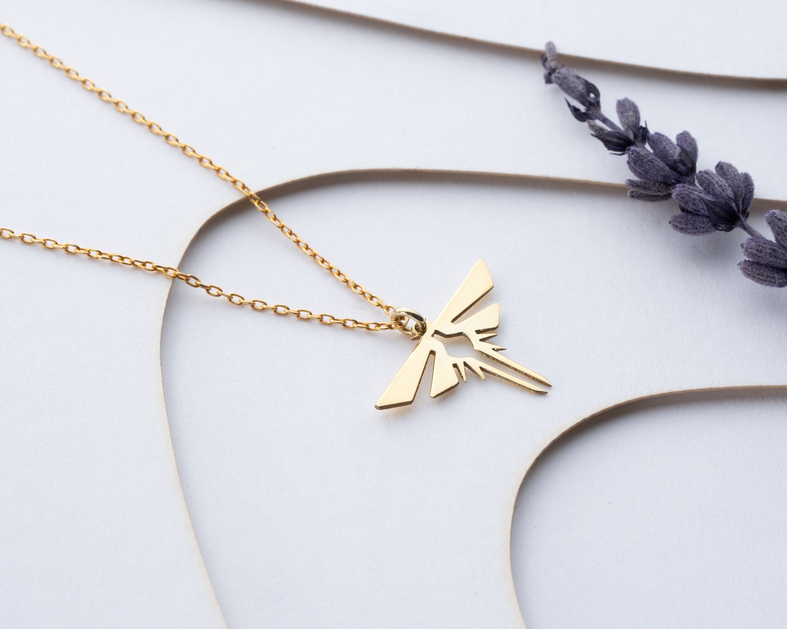 Illuminating Sterling Silver Firefly Necklace Glowing - Etsy