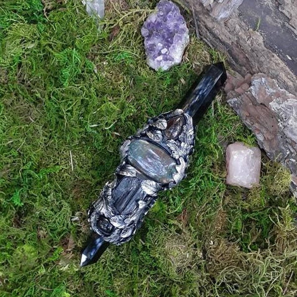 Obsidian Wand - Etsy