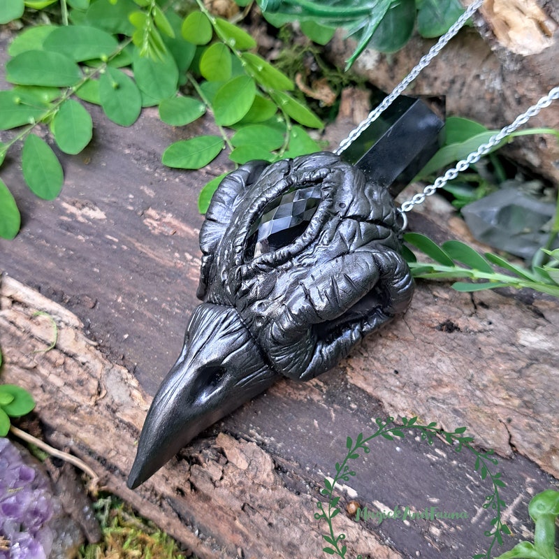 Raven Necklace - Etsy