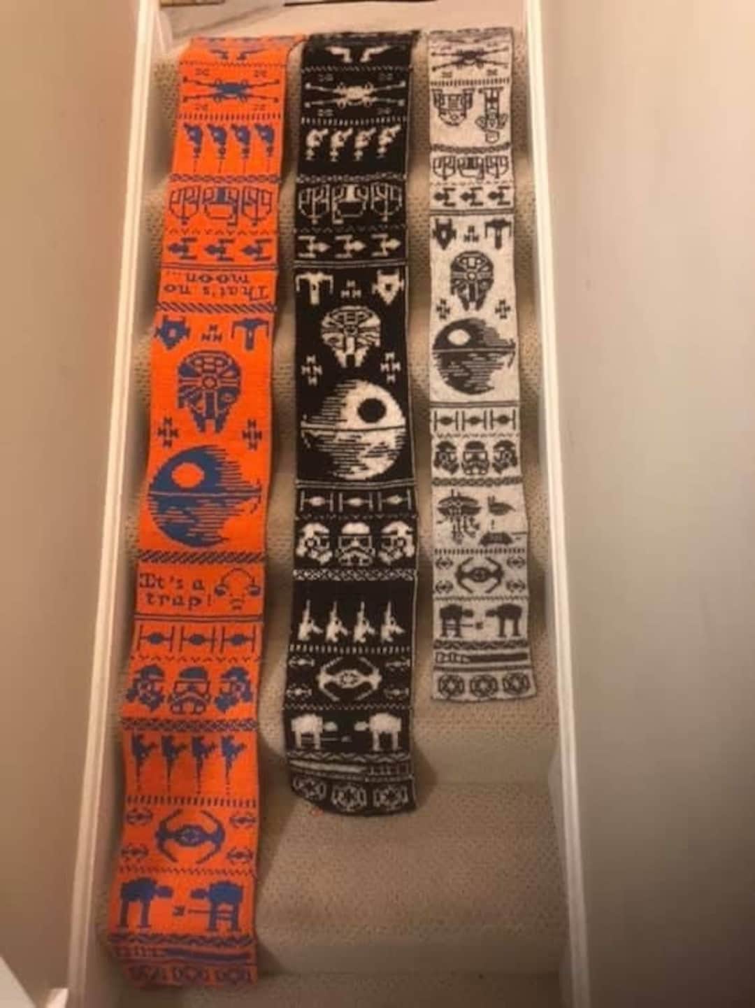 Custom Star Wars Reversible Scarf - Etsy