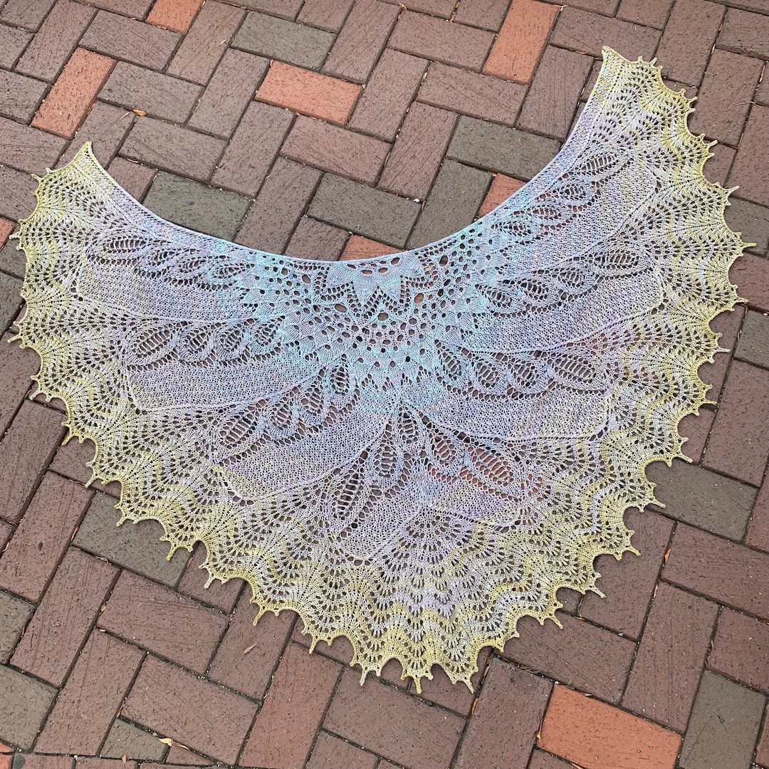 Custom Wild Swan Shawl - Etsy
