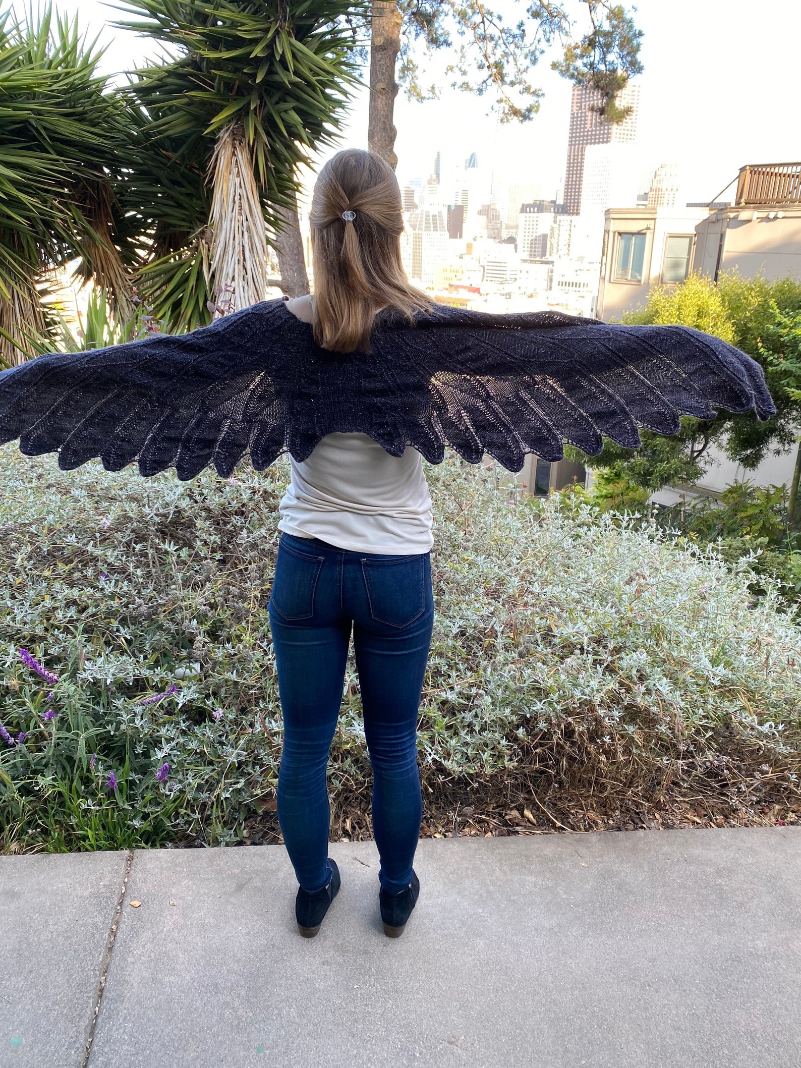 Custom Wingspan Shawl - Etsy