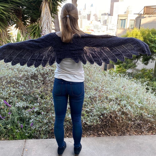 Custom Wingspan Shawl - Etsy