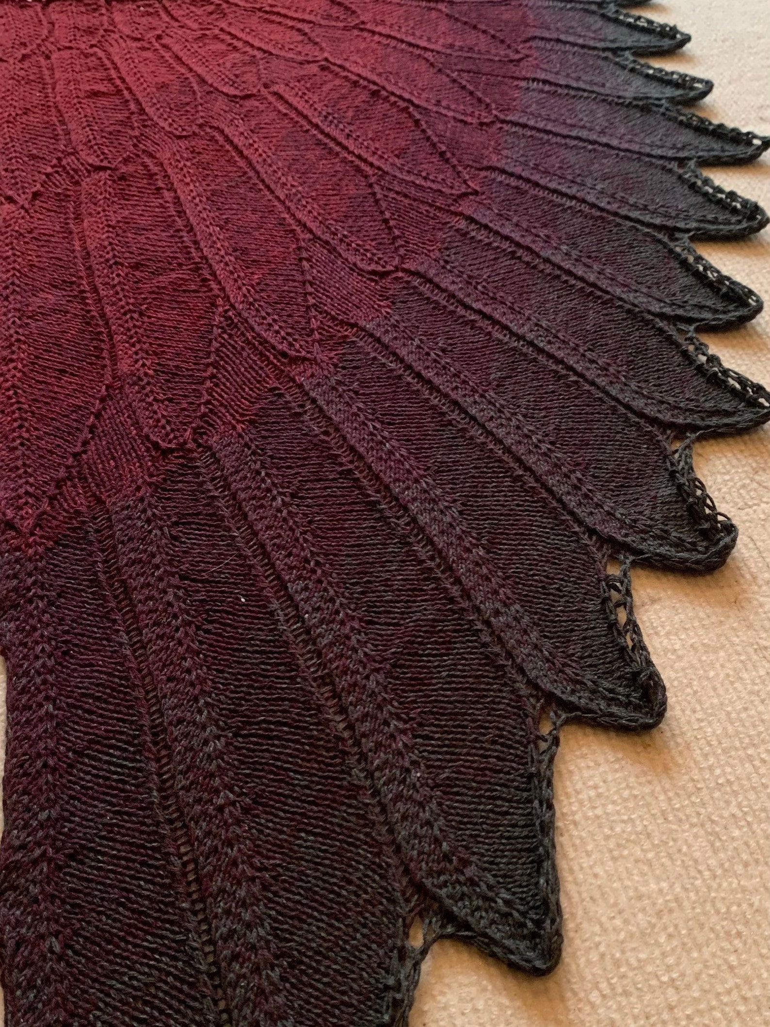 Custom Wingspan Shawl - Etsy
