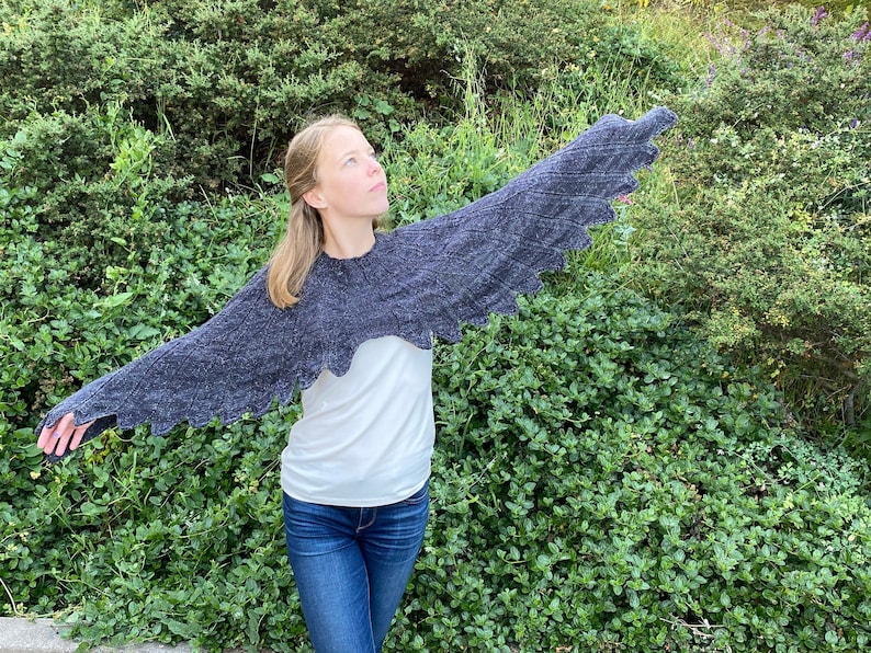 Custom Wingspan Shawl - Etsy
