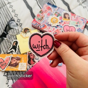 Stickers Girls & Words Vinyl Sticker - Etsy